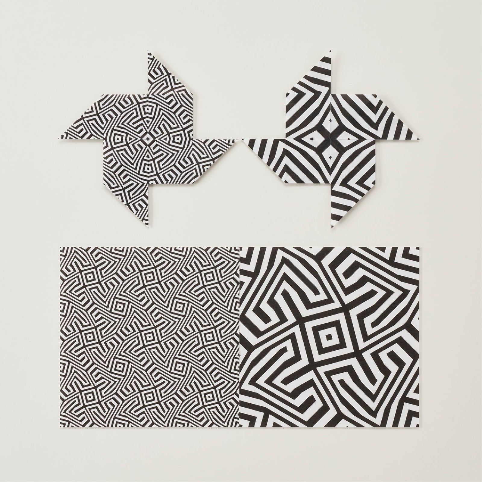 TOKOLO PATTERN ORIGAMI 05 RHOMBUS STRIPE