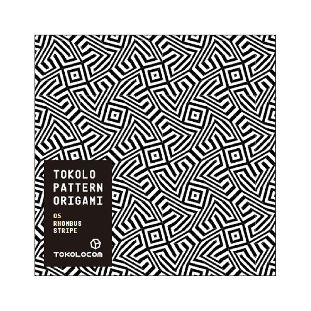 TOKOLO PATTERN ORIGAMI 05 RHOMBUS STRIPE