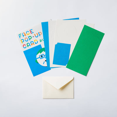 FACE POP UP CARD おじいちゃん
