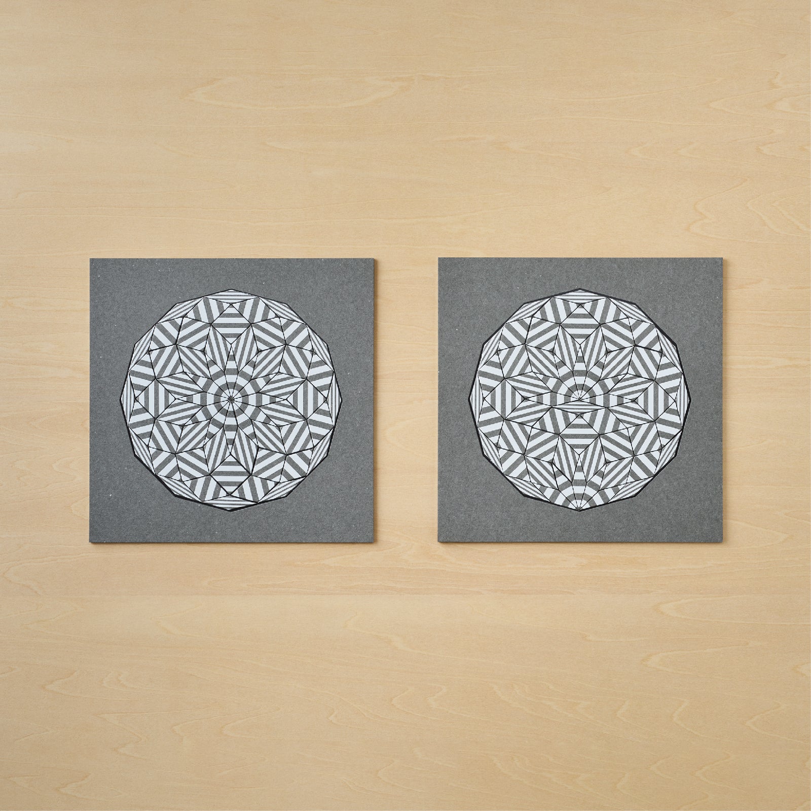 PAPER RHOMBUS PUZZLE